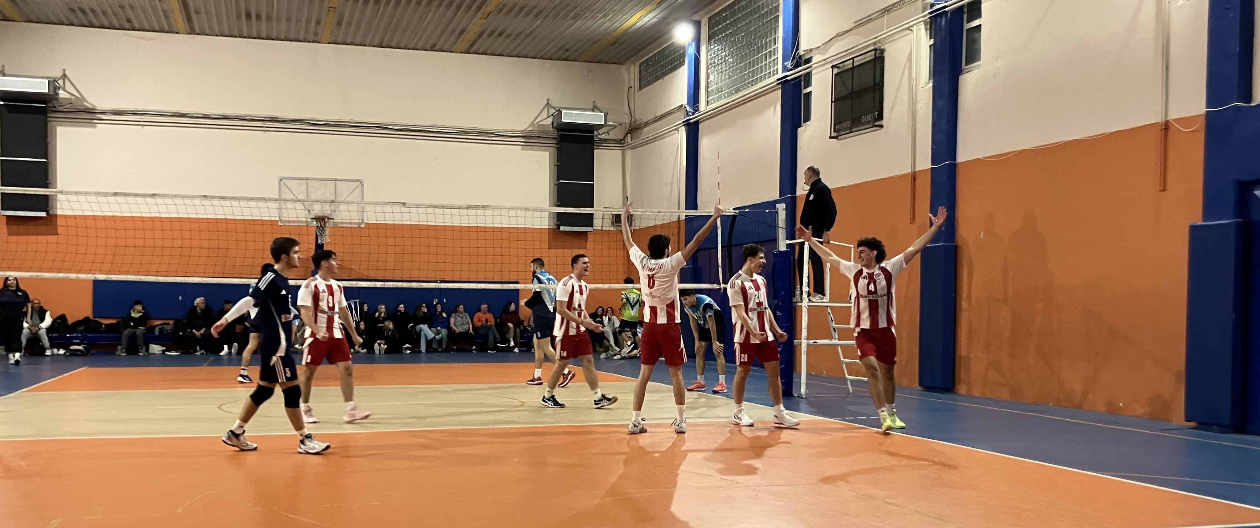 Τέσσερις νίκες για την Ακαδημία βόλεϊ του Ολυμπιακού!