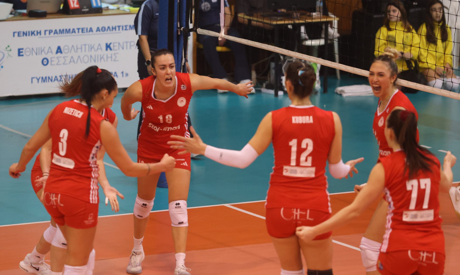Στο Final-4 ο Ολυμπιακός, 3-0 στη Θεσσαλονίκη!